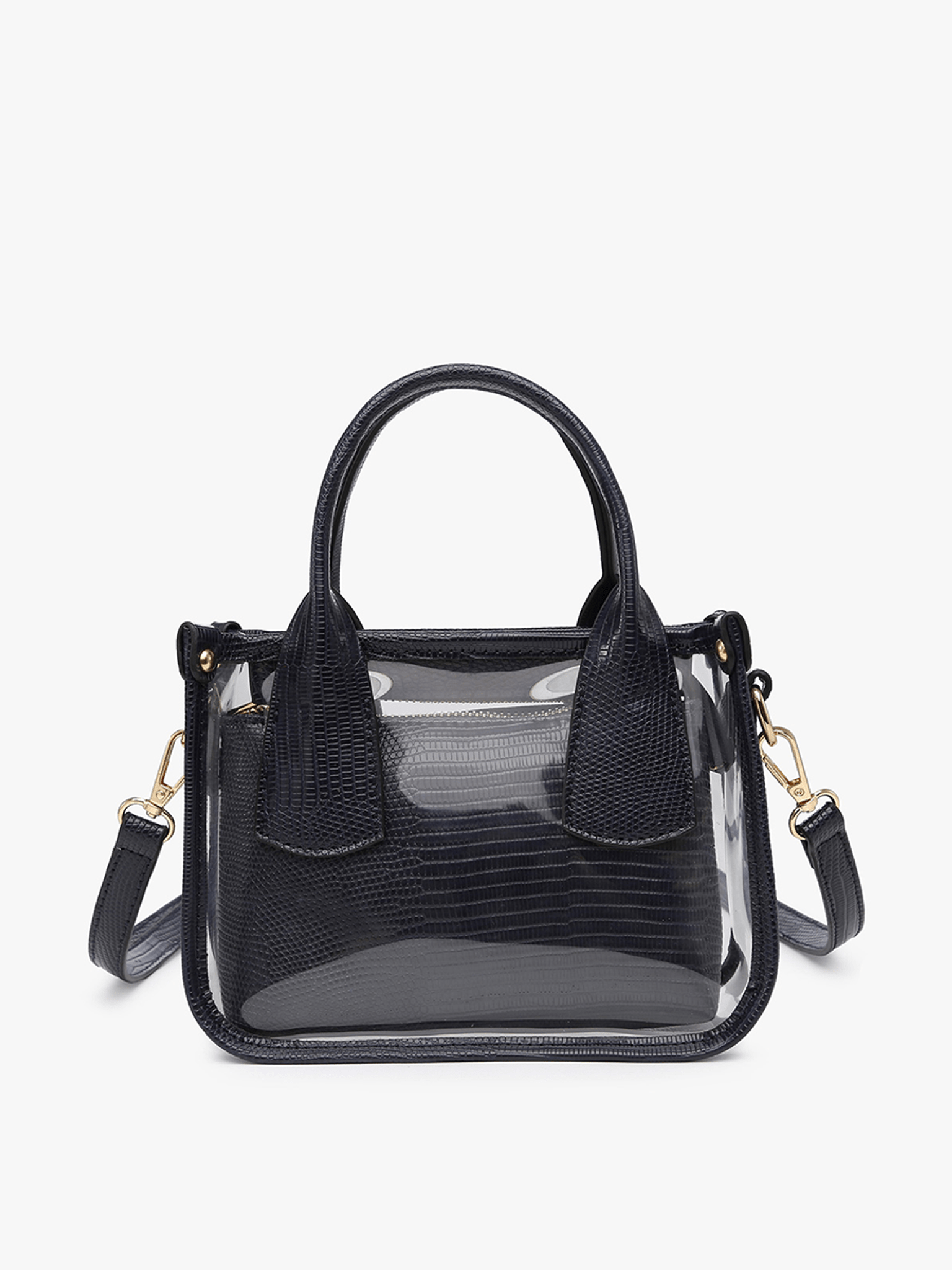 Jen & Co Stacey Clear Satchel with Inner Bag – jfybrand