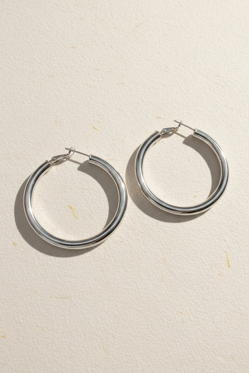Large Size Thick Tube Hoops with Lever Back Closure – jfybrand