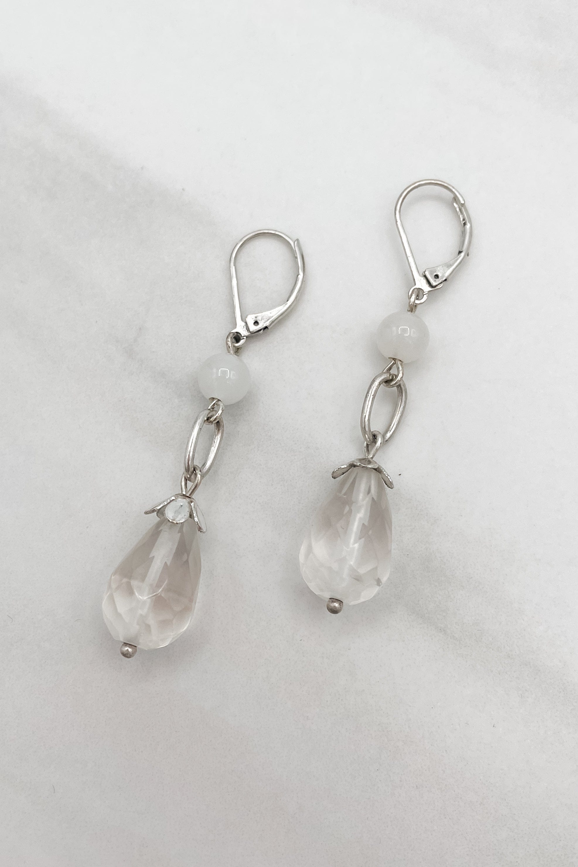 Lucille Beaded Earrings Lever Back Earrings – jfybrand
