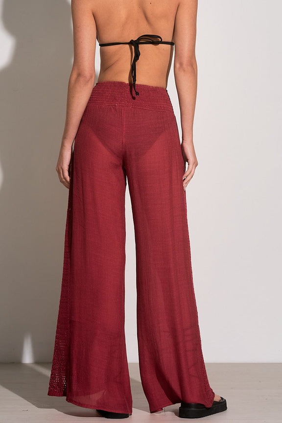 Elan Crochet Paneled Pants – jfybrand