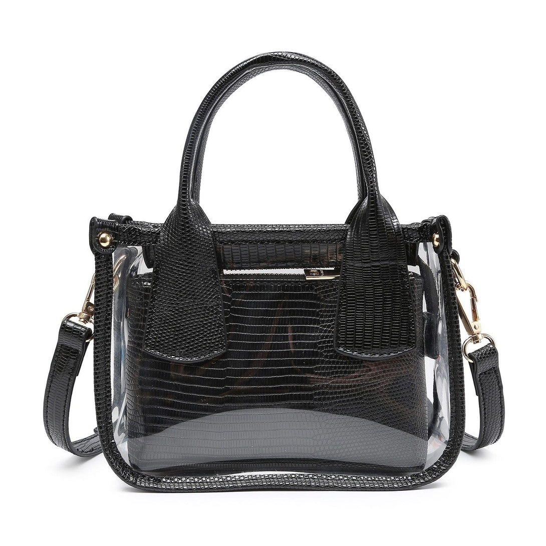 Jen & Co Stacey Clear Satchel with Inner Bag – jfybrand