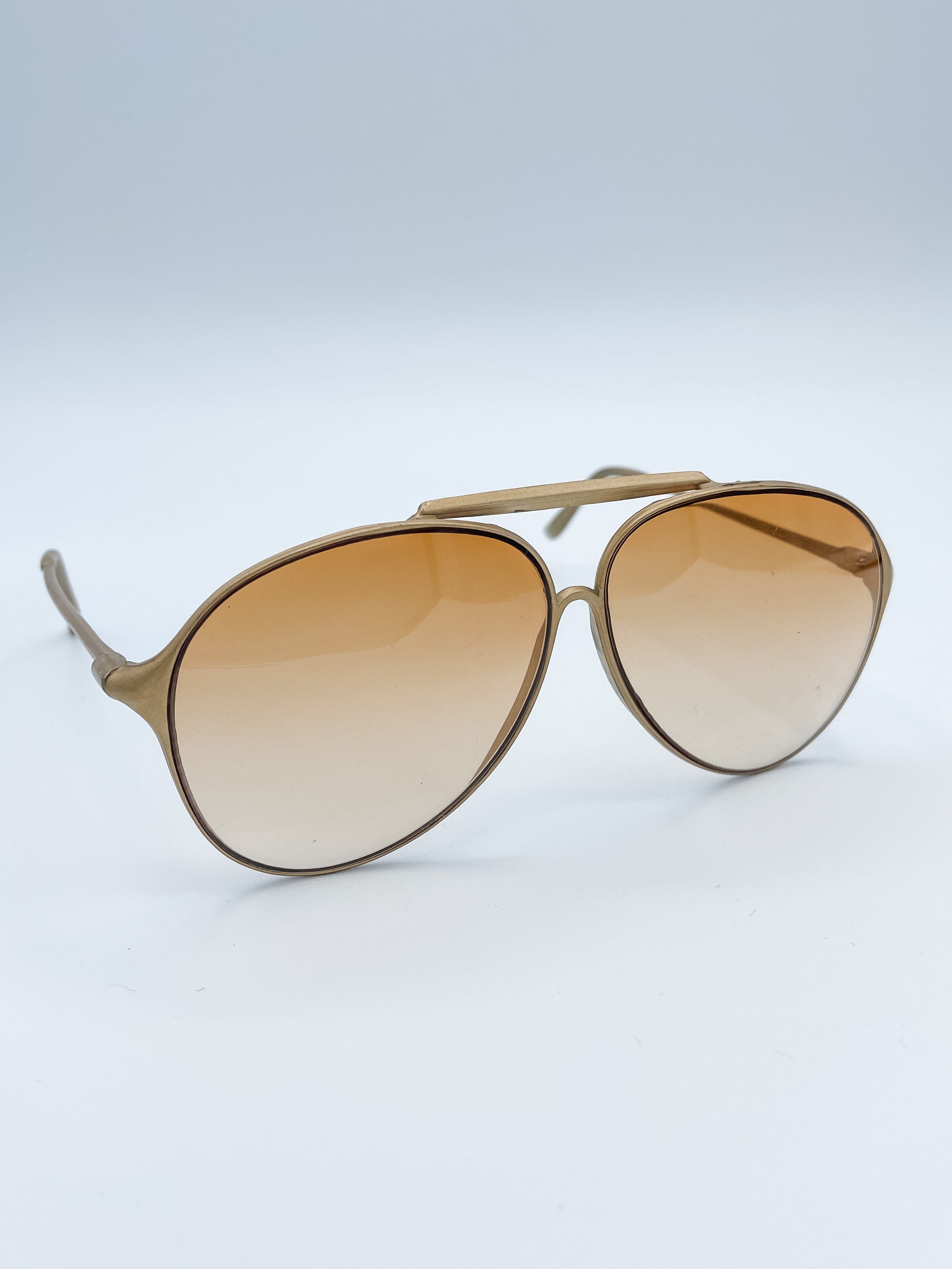 Vintage Aviator French Sunglasses in Gold, Black or Navy Frames – jfybrand